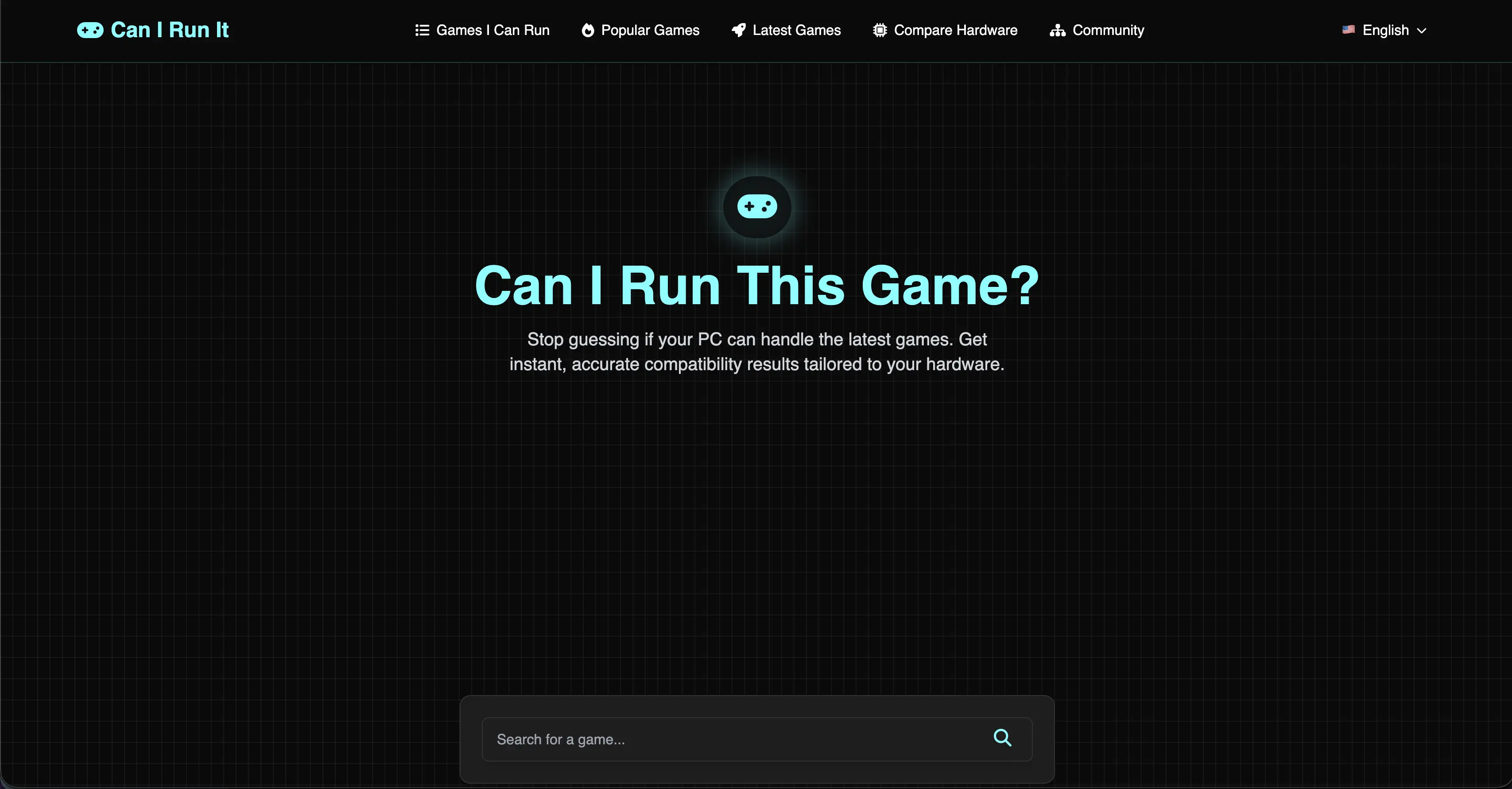 User Guide - Can I Run It | Website, Windows & Mac App, Hardware Detector